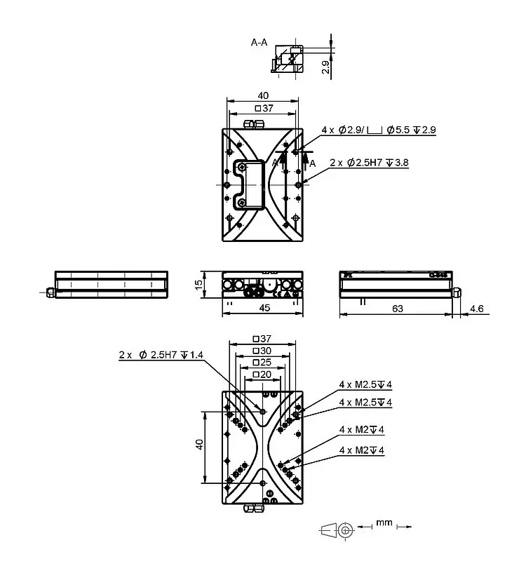 Q-545 Q‑Motion®精密线性平台